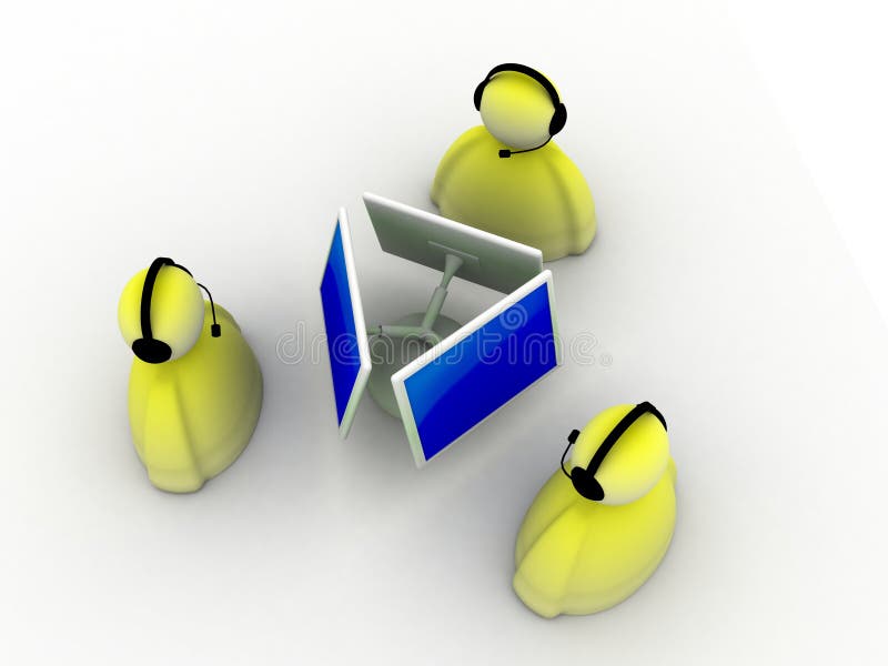 Support team stock illustration. Illustration of support - 12279714