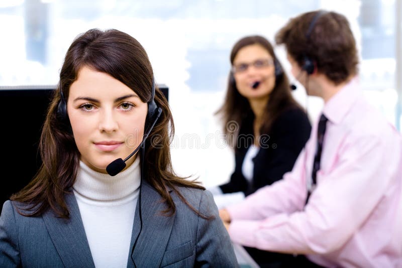 It-support team stock photo. Image of assistant, businesswoman - 4033748