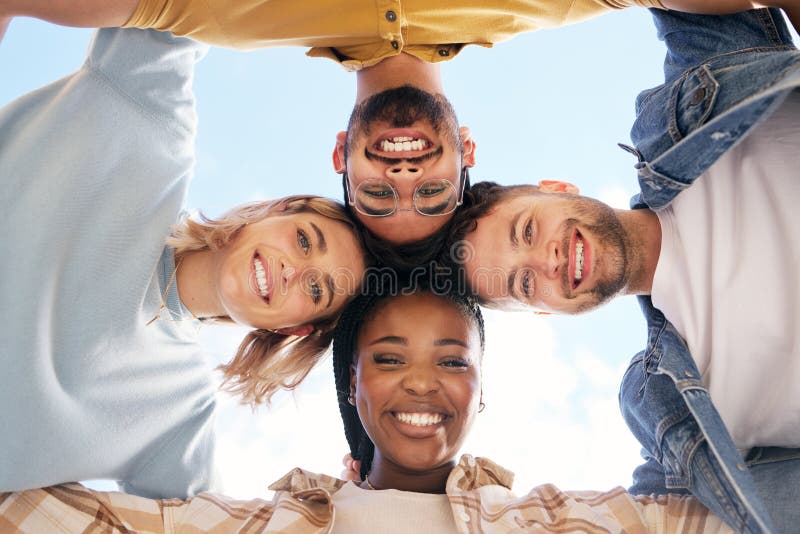 The Faces of Our Future. Cropped Portrait of a Group of Kids at a ...