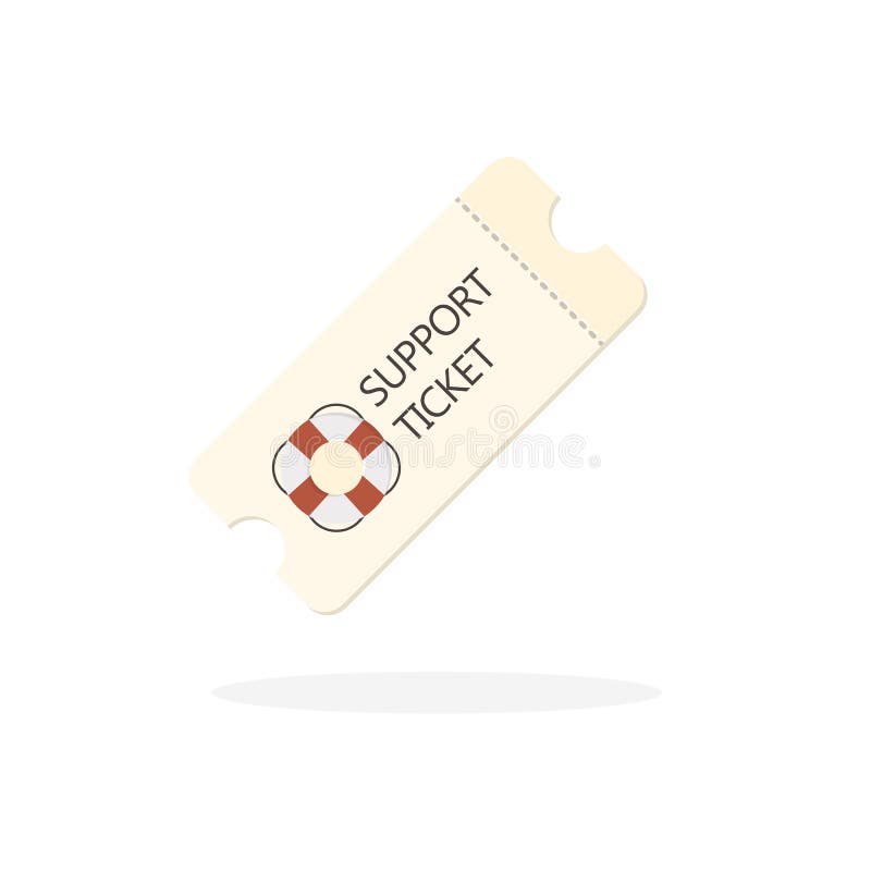Support Ticket Icon. Premium Style Design from Web Hosting Icon ...