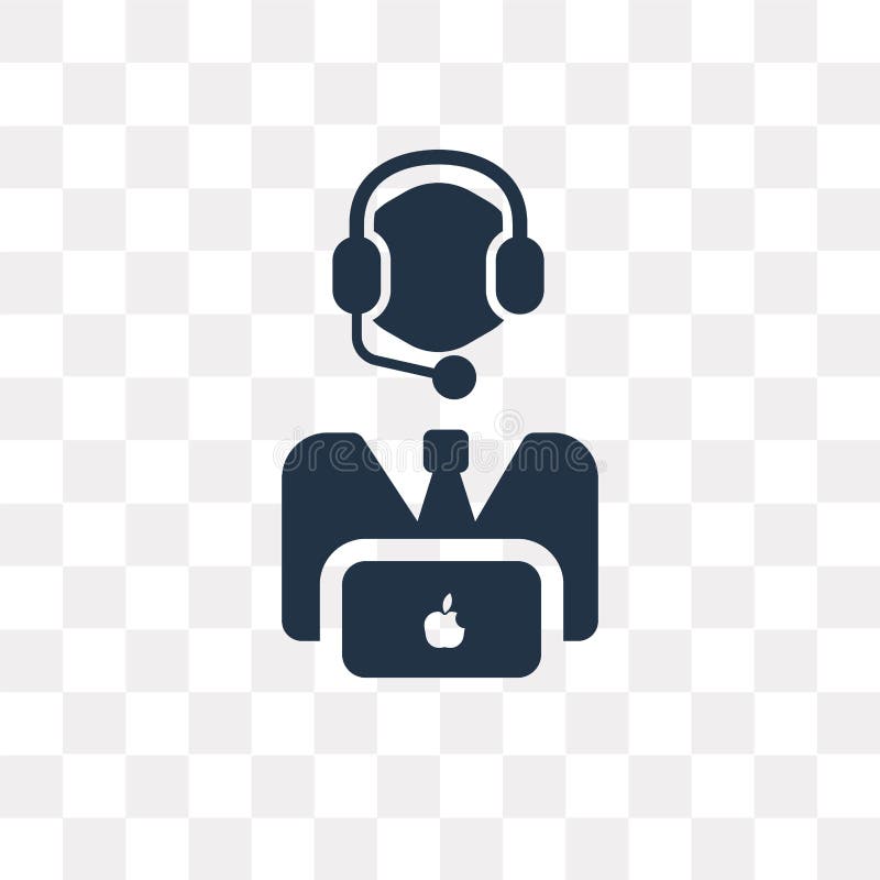 Support Vector Icon Isolated on Transparent Background, Support Stock ...