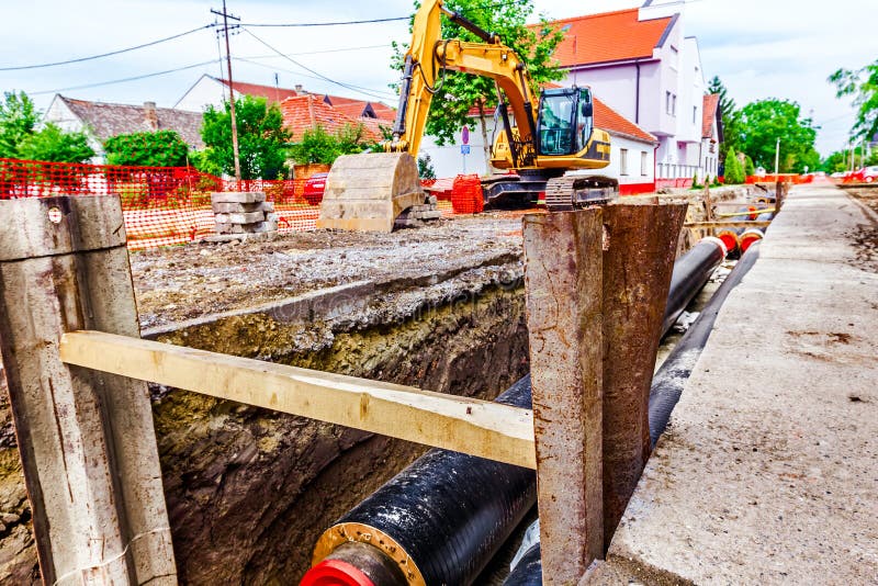 159 Trench Shoring System Stock Photos - Free & Royalty-Free Stock ...