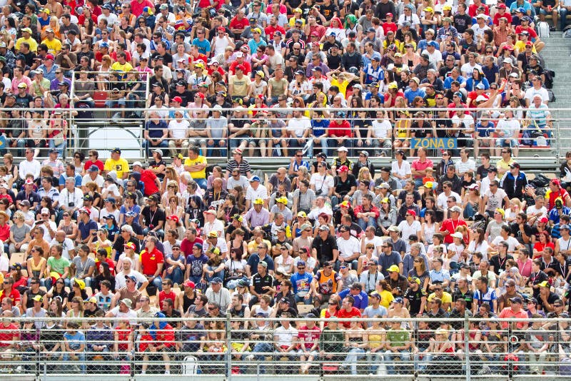 Crowded Tennis Stadium. editorial photo. Image of crowded - 6360861