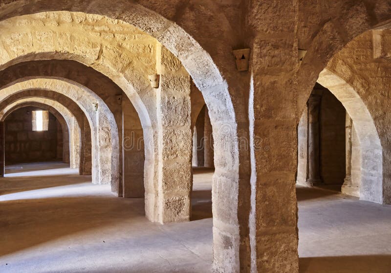 Supporting Arches in the Historic Fortifications on the Sousse Coast ...