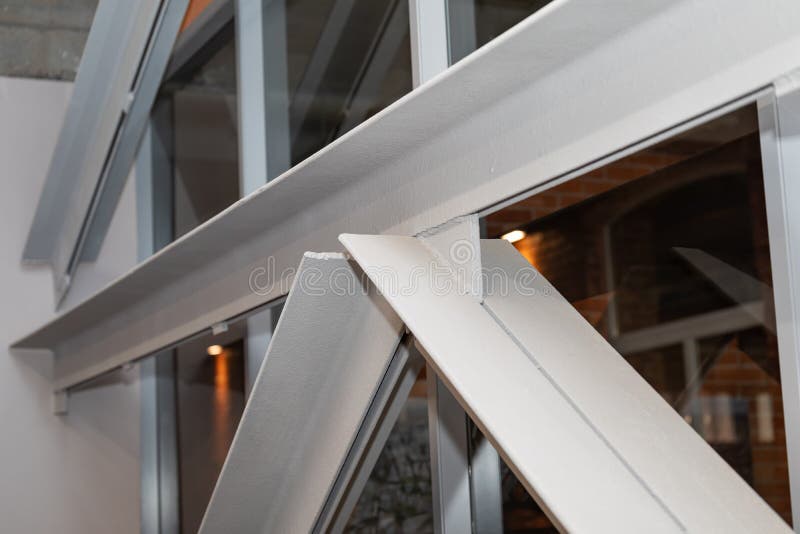 The Supporting Structure of the Building is Made of Welded Metal ...