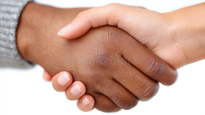 Supportive Gesture of Connection and Unity between Diverse Hands on ...
