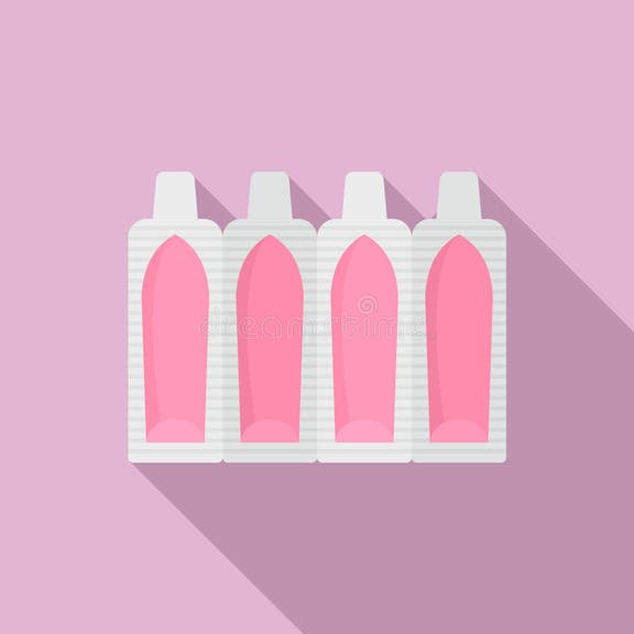 Suppositories Icon, Flat Style Stock Vector - Illustration of bacteria, anal: 125244046