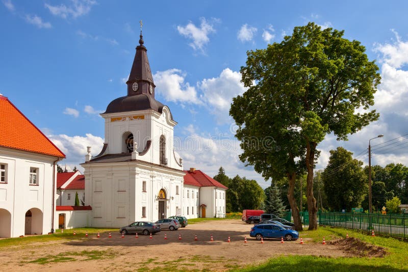 Old Monastery in Suprasl, Poland Stock Image - Image of cross ...