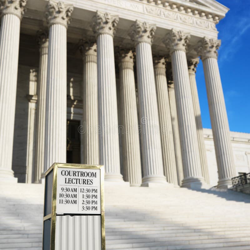 Supreme Court building stock image. Image of colour, freedom - 2051919