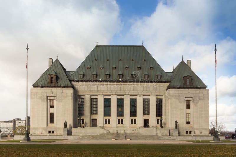 Supreme Court of Canada Building Stock Photo - Image of federal ...