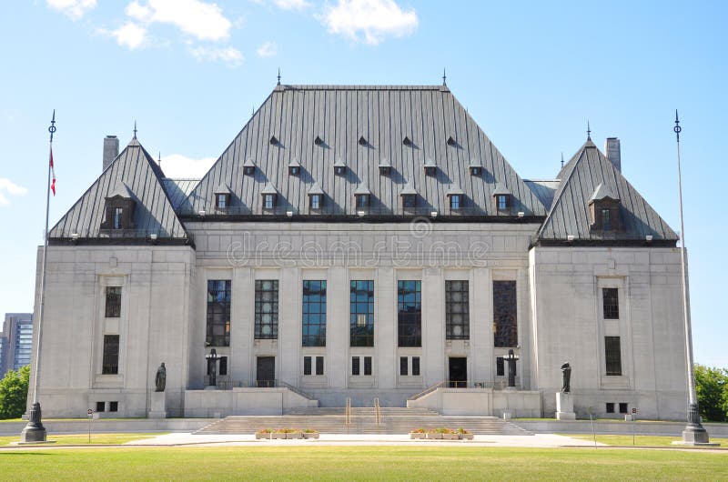 Supreme Court of Canada, Ottawa Stock Image - Image of judge, highest ...