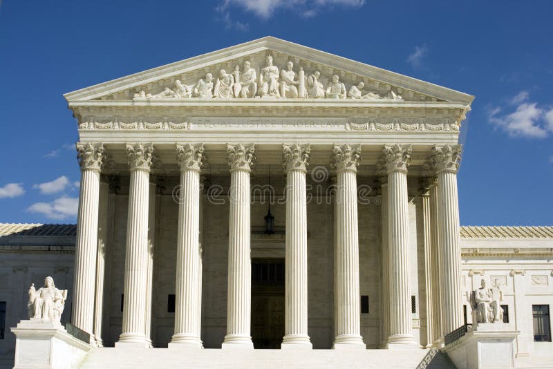 Supreme Court Pillars stock photo. Image of architecture - 3098336