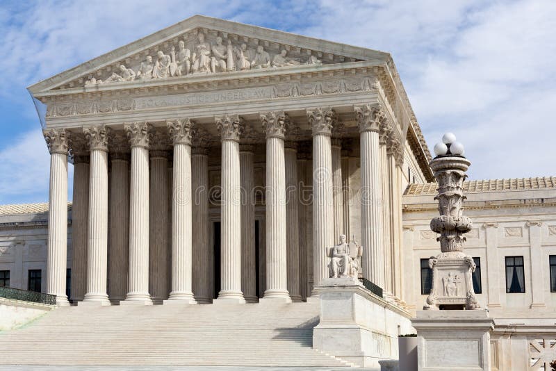 Supreme Court Washington DC USA Stock Photo - Image of legal, america ...