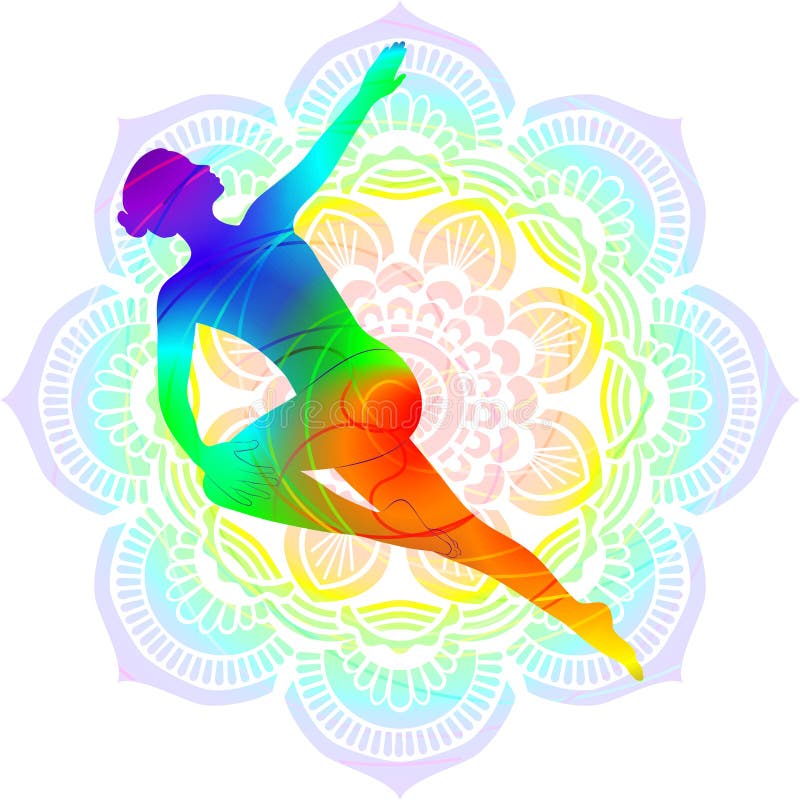 Matsyendrasana Stock Illustrations – 141 Matsyendrasana Stock ...