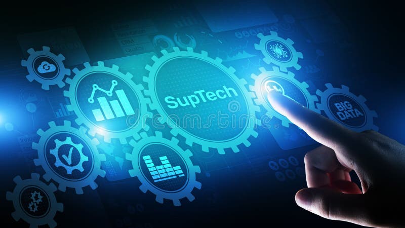 Suptech Regtech Supervisory Regulation Technology Concept on Virtual ...