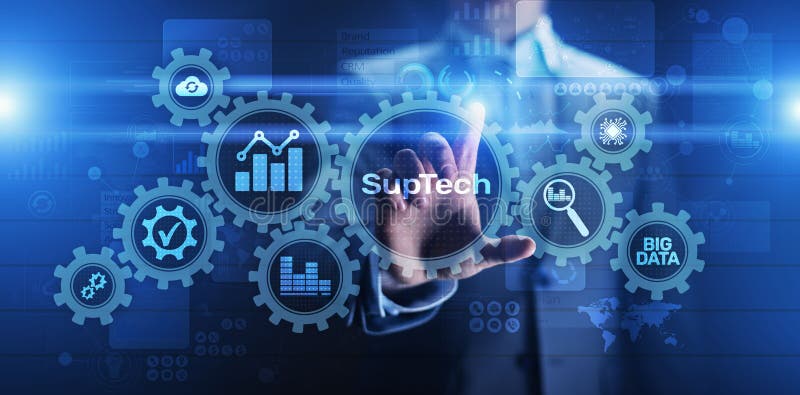 Suptech Regtech Supervisory Regulation Technology Concept on Virtual ...