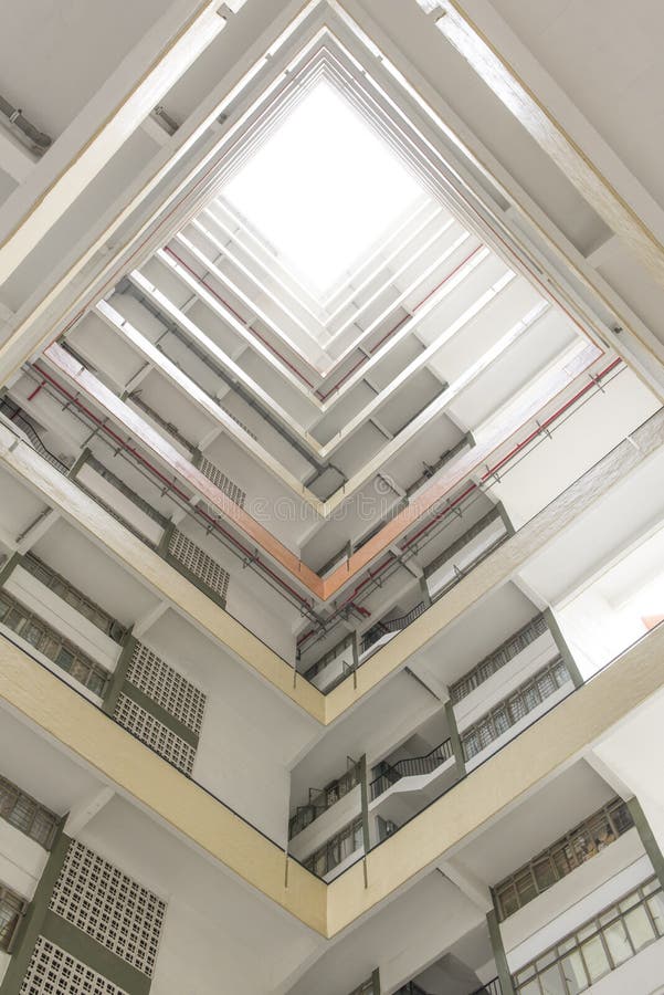 Suqare Building Lookup stock image. Image of house, density - 67859849