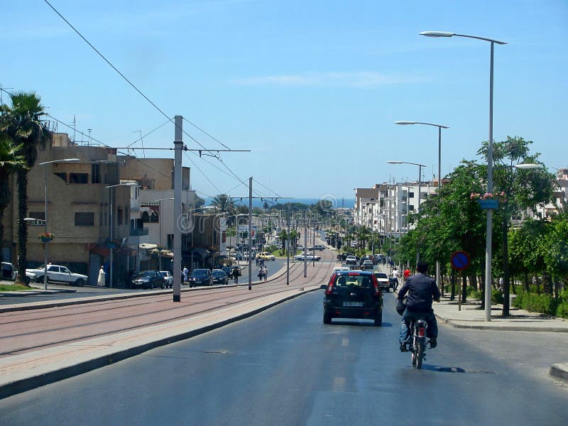 Ville de Rabat, Maroc photo stock. Image du horizon, coloré - 7085644