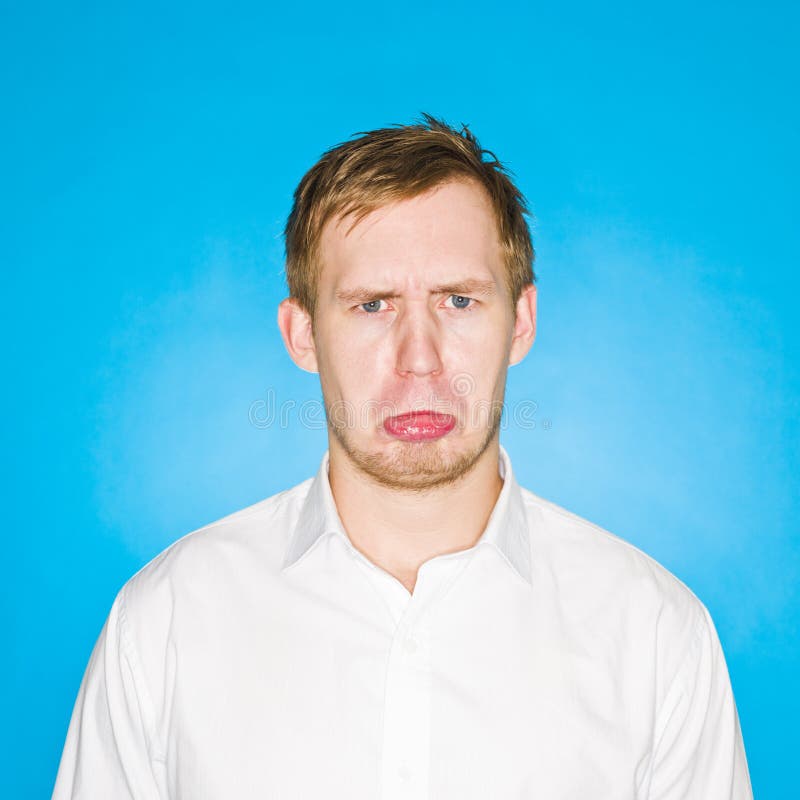 Sur man fotografering för bildbyråer. Image of attraktiv - 22515473