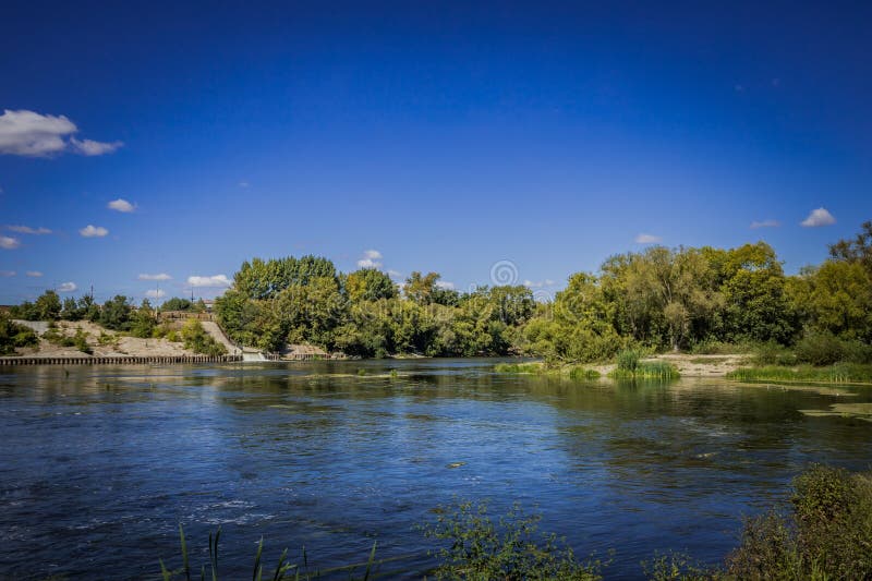 Sura River Embankment in Penza at Night Stock Image - Image of century ...
