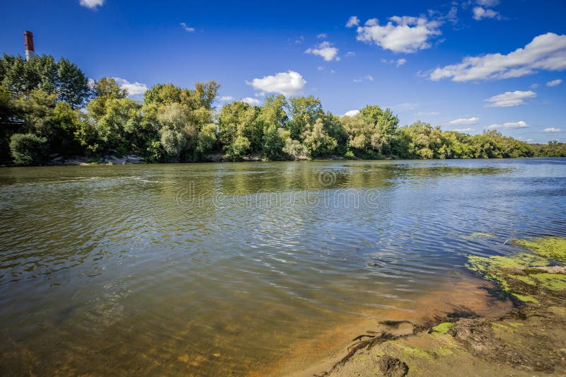 Sura River Embankment in Penza at Night Stock Image - Image of century ...