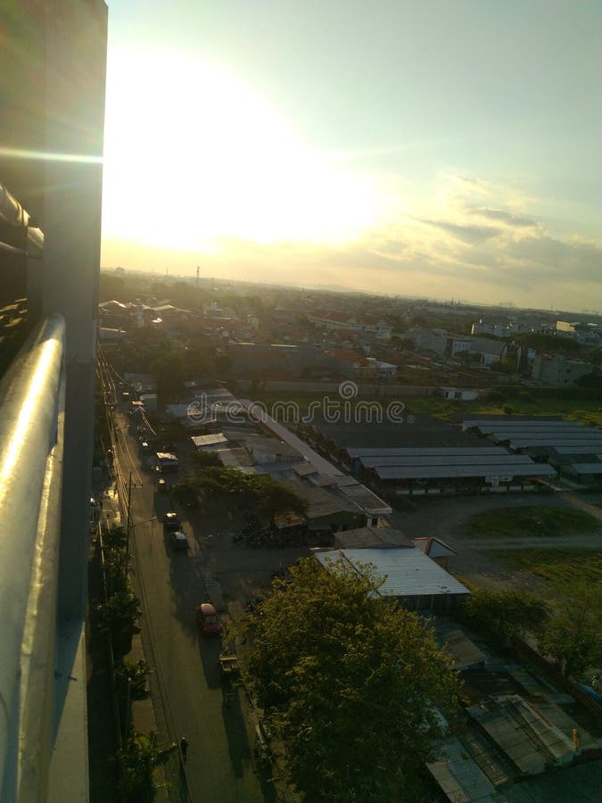 Surabaya, East Java, Indonesia, July 3, 2020: Photo of the Sun in the ...