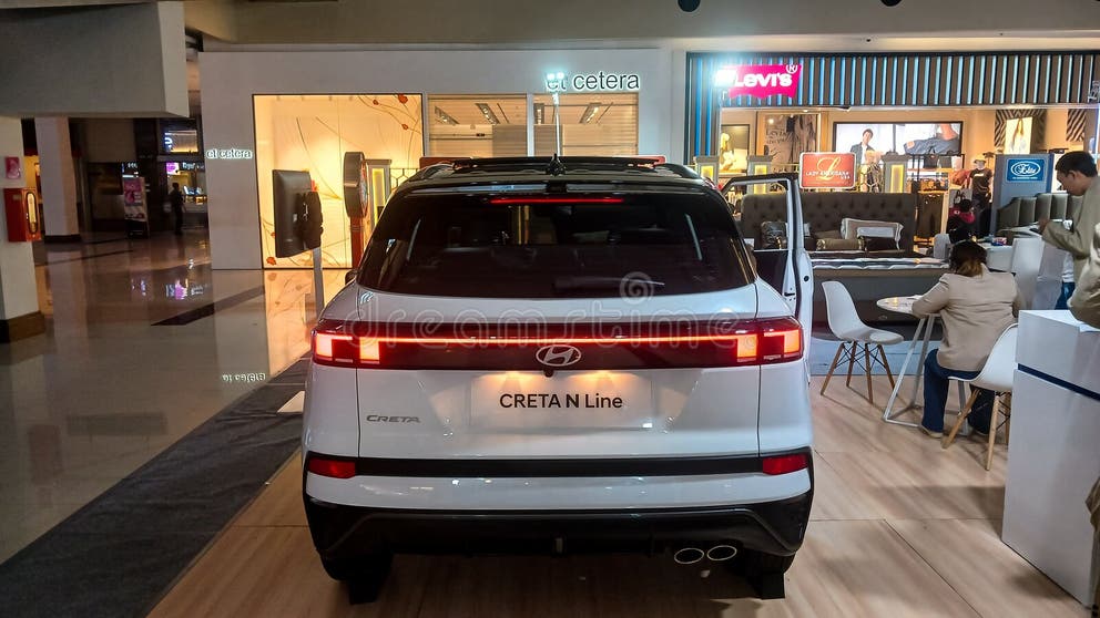 Brand New 2025 Hyundai Creta N Line on Car Show Rear End Shot Editorial ...