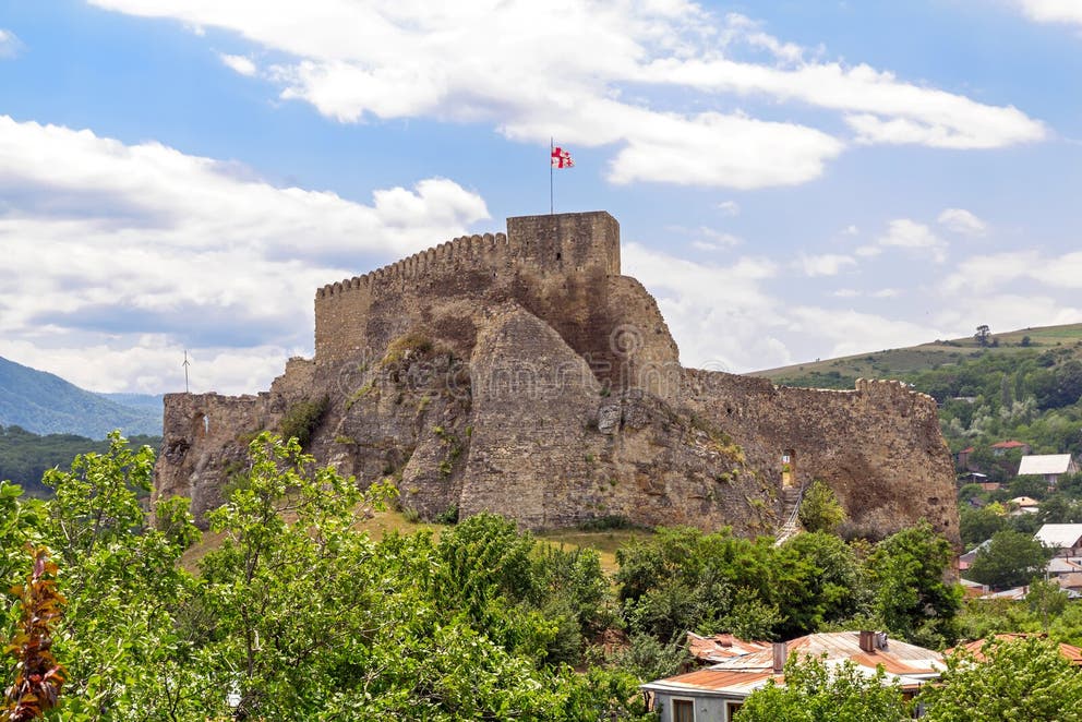 Surami fortress. Georgia stock image. Image of fort - 192022331