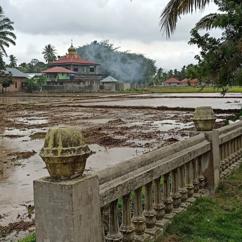 Surau Duri Pariaman South, West Sumatra Stock Photo - Image of landmark ...