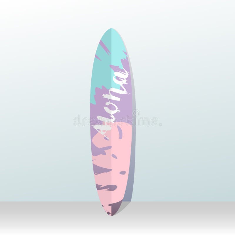 Surf. Aloha. Summer stock illustration. Illustration of swimming - 91116159