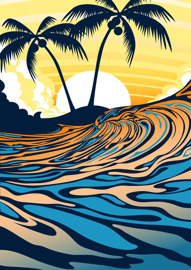 Surfing Wave Stock Illustrations – 72,013 Surfing Wave Stock ...