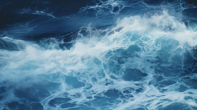 Surf blue wave texture stock illustration. Illustration of generated ...