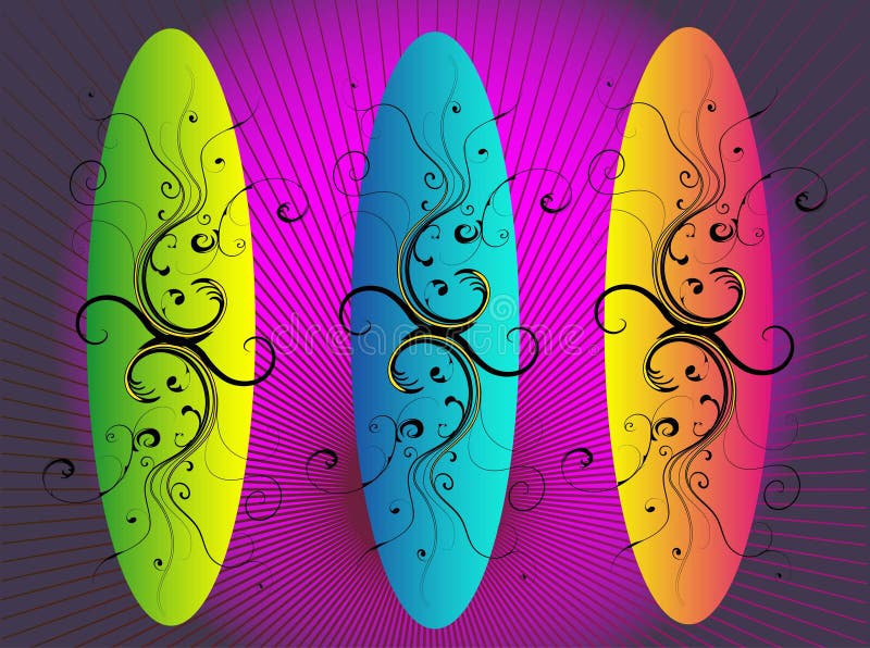 Surf board_vector stock vector. Illustration of clip, abstract - 5133983