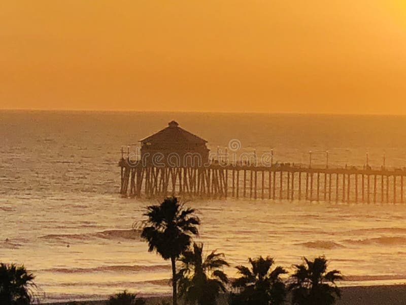 PCH Huntington Beach stock photo. Image of beach, huntington - 115412326