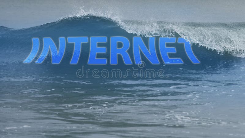 Surf the internet wave stock photo. Image of online - 101090440
