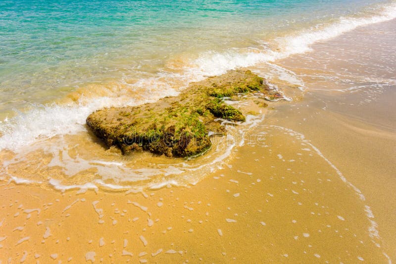 The Surf at Lower Bay in the Windward Islands Stock Photo - Image of ...