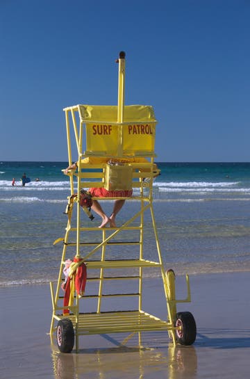 Surf Patrol Tower editorial image. Image of watching - 16633175