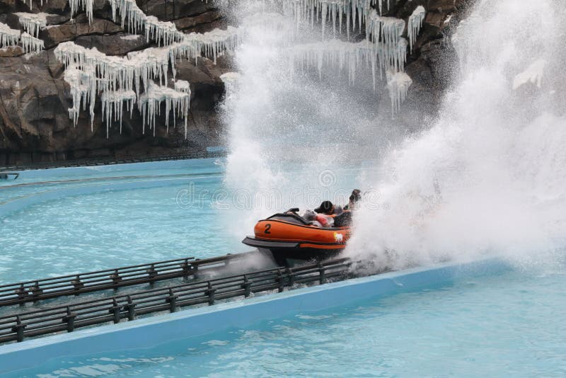 Surf roller coaster stock image. Image of jacket, coaster - 55016049