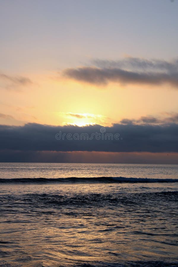 Surf sea sunset beach look stock photo. Image of sunset - 226673324