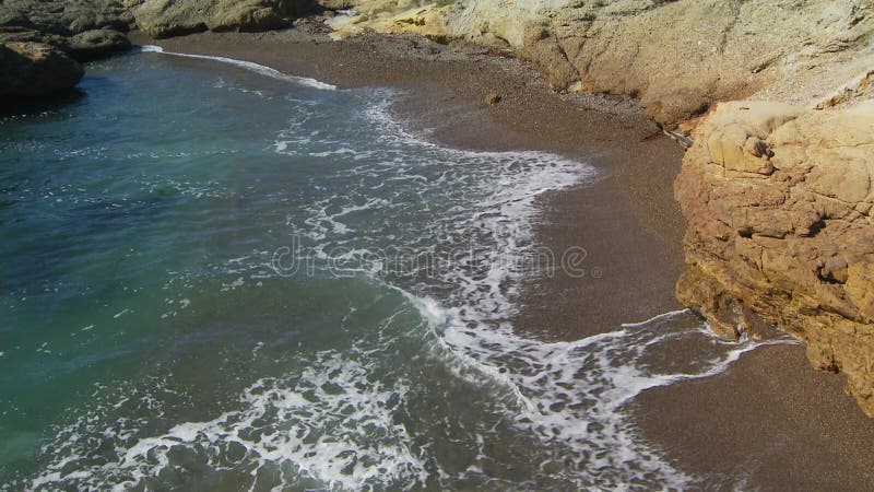 Small Surf Slowly Rolling Ashore Stock Video - Video of nature ...