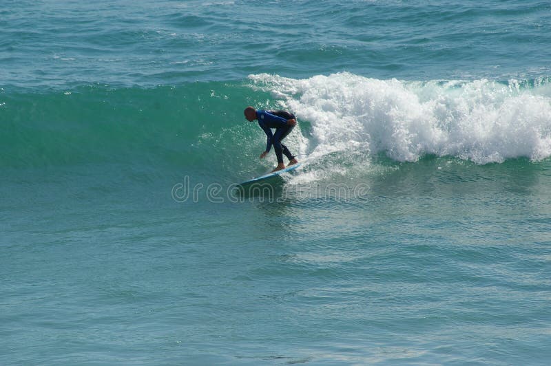 Surf Spain editorial stock image. Image of spain, waves - 129211399