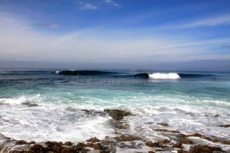 Surf spot stock photo. Image of point, surfboard, rocks - 11212054