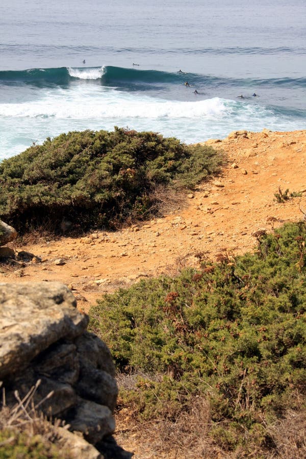 Surf spot stock photo. Image of portugal, point, shore - 11212096