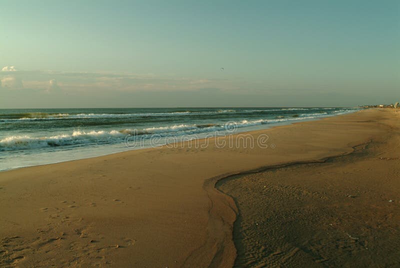Texas Beach stock photo. Image of tranquil, island, coastline - 34287768