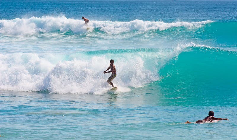 Surfa waves redaktionell arkivbild. Bild av barometriska - 54792812