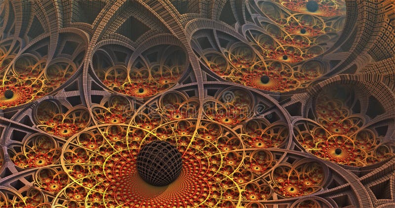 The Surface of an Alien Planet 3d Rendering Stock Illustration ...