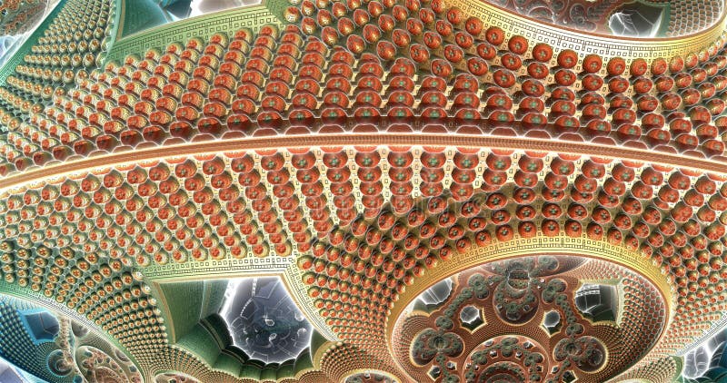 The Surface of an Alien Planet 3d Rendering Stock Illustration ...