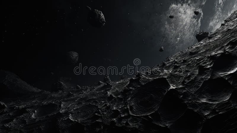 Surface astroid texture stock illustration. Illustration of dark ...