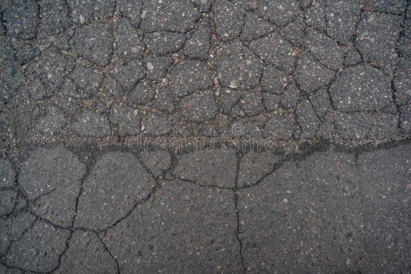 The Surface of the Bad Asphalt Stock Photo - Image of asphalt, sidewalk ...