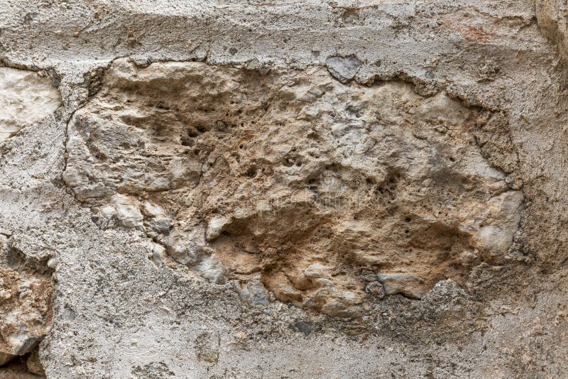 Surface of Beige Sandy Rock. Durable Building Material and ...